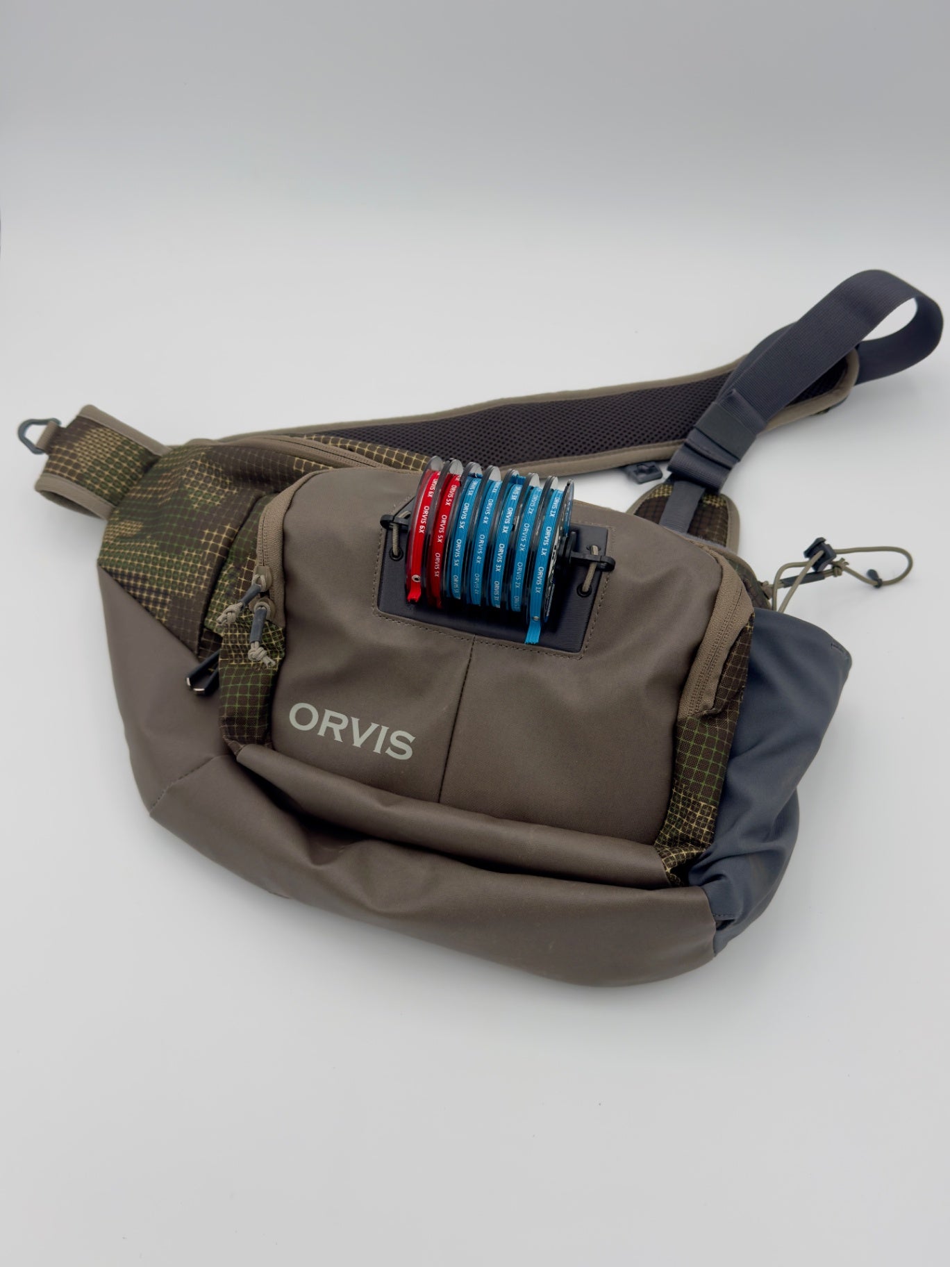 Orvis Sling Pack loaded Tippet Bar – Fish Whistle Trading Post